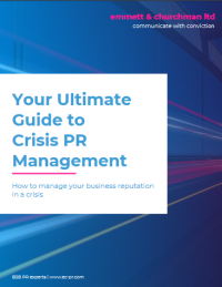 Crisis PR | 7 Steps of Crisis PR management - B2B PR | EC-PR