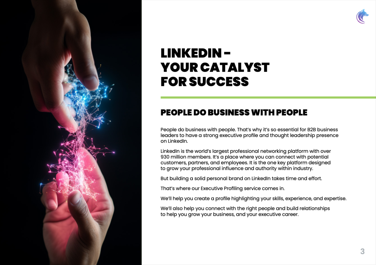 Catalyst Executive Profiling Guide • EC-PR