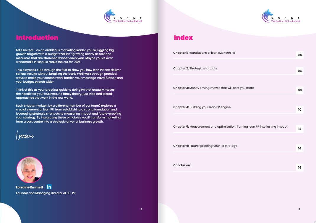 PR that packs a punch: 50 tips to maximise brand awareness • EC-PR